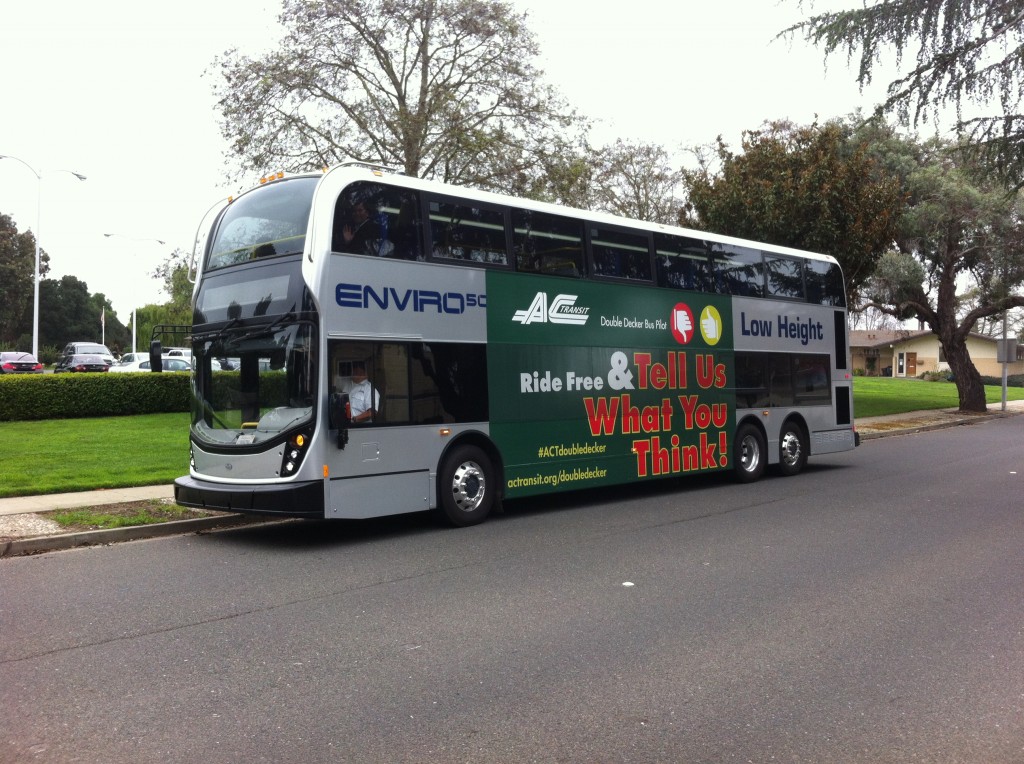 AC Transit to test 42 foot Alexander Dennis Enviro500